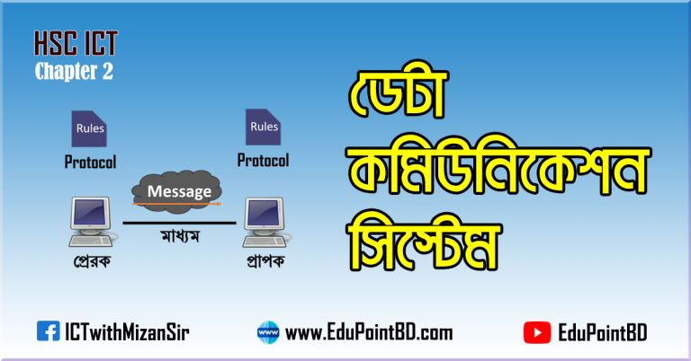 HSC ICT Chapter 2 এর সকল টপিকসমূহ বিস্তারিত আলোচনা